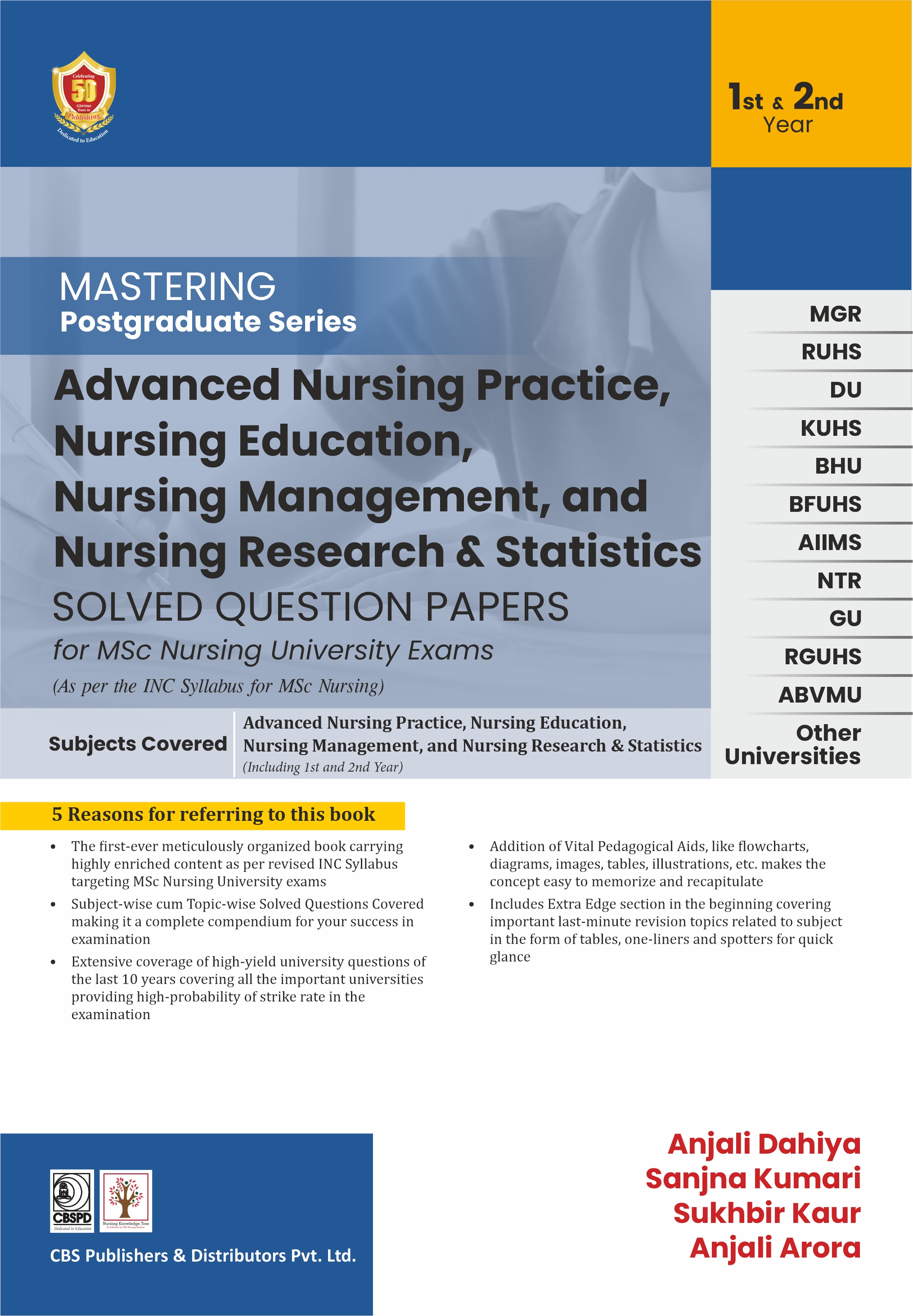 Mastering Postgraduate Series Advanced Nursing Practice, Nursing ...